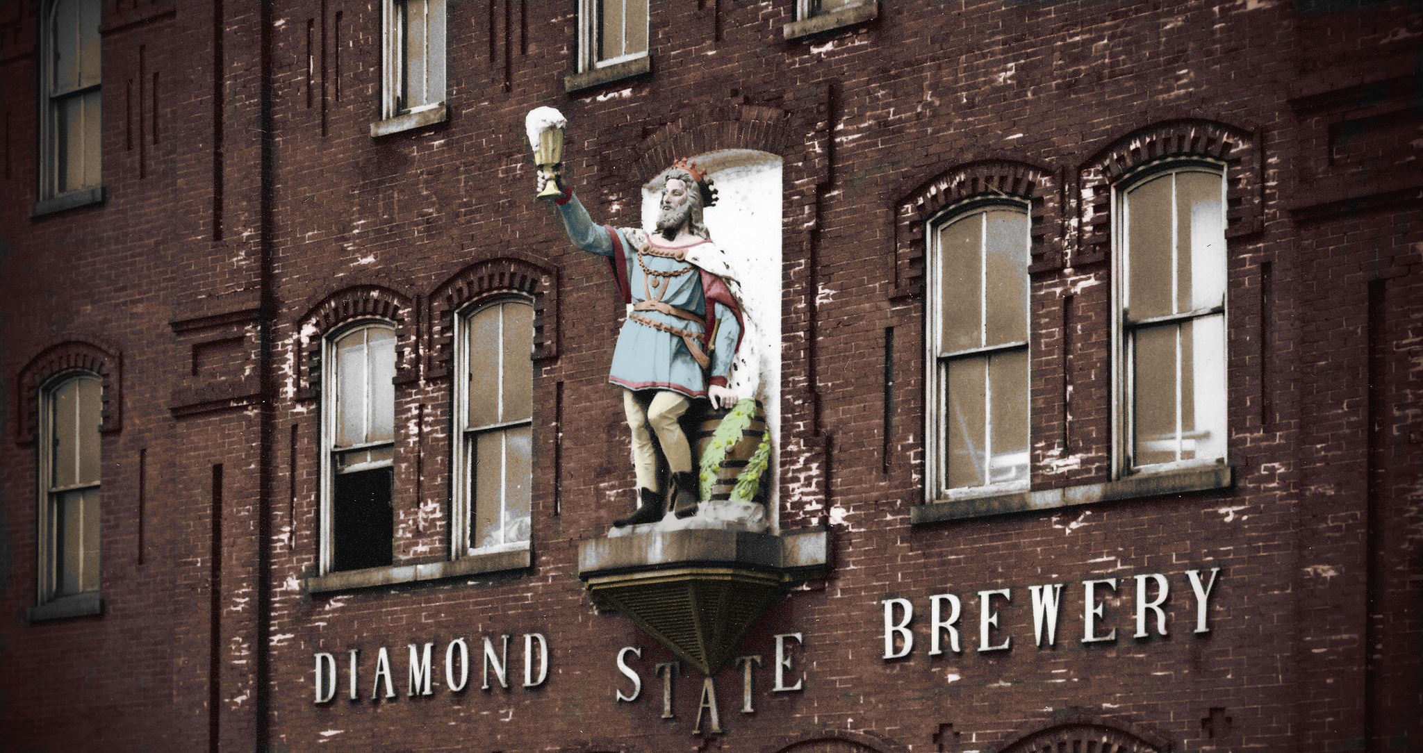 Diamond State Brewery brewhouse 1947_DHS_colorized - Out & About Magazine